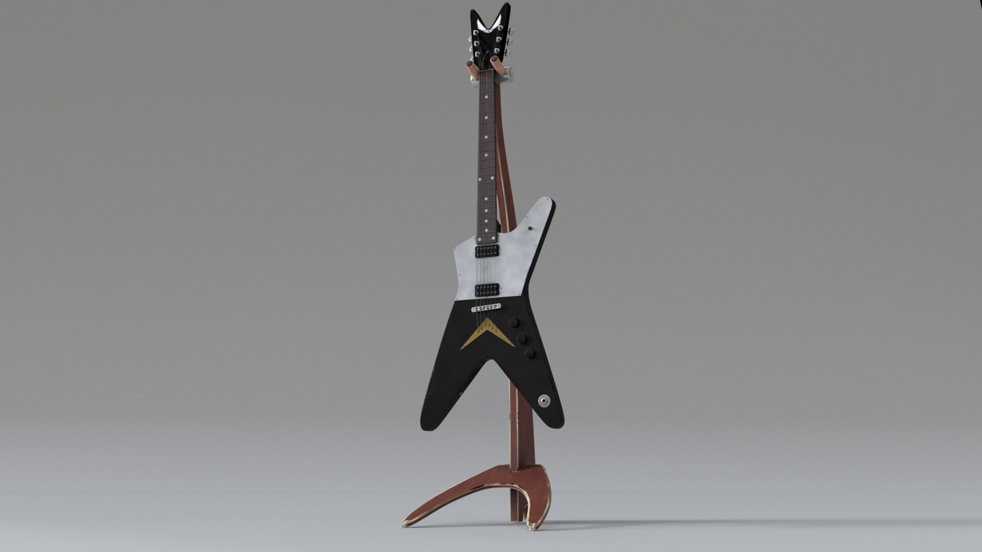 ArtStation - Dean Ml79 Guitar model