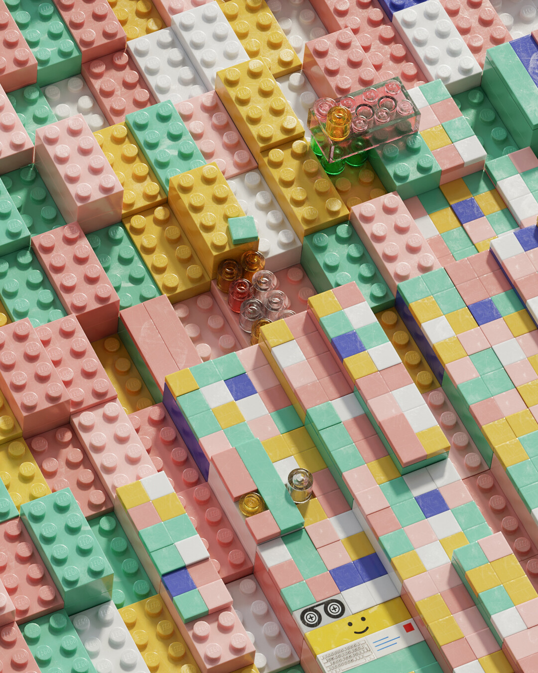 ArtStation - Brick Print