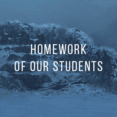 ArtStation - Homework of our students