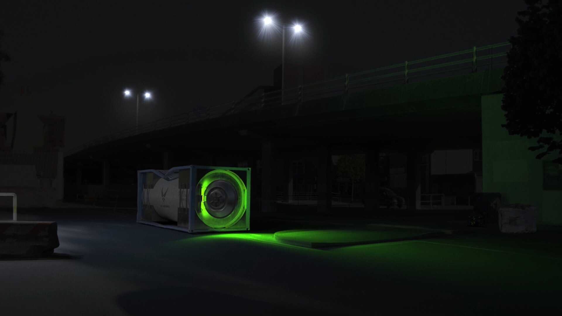 ArtStation - Alien Container Animation