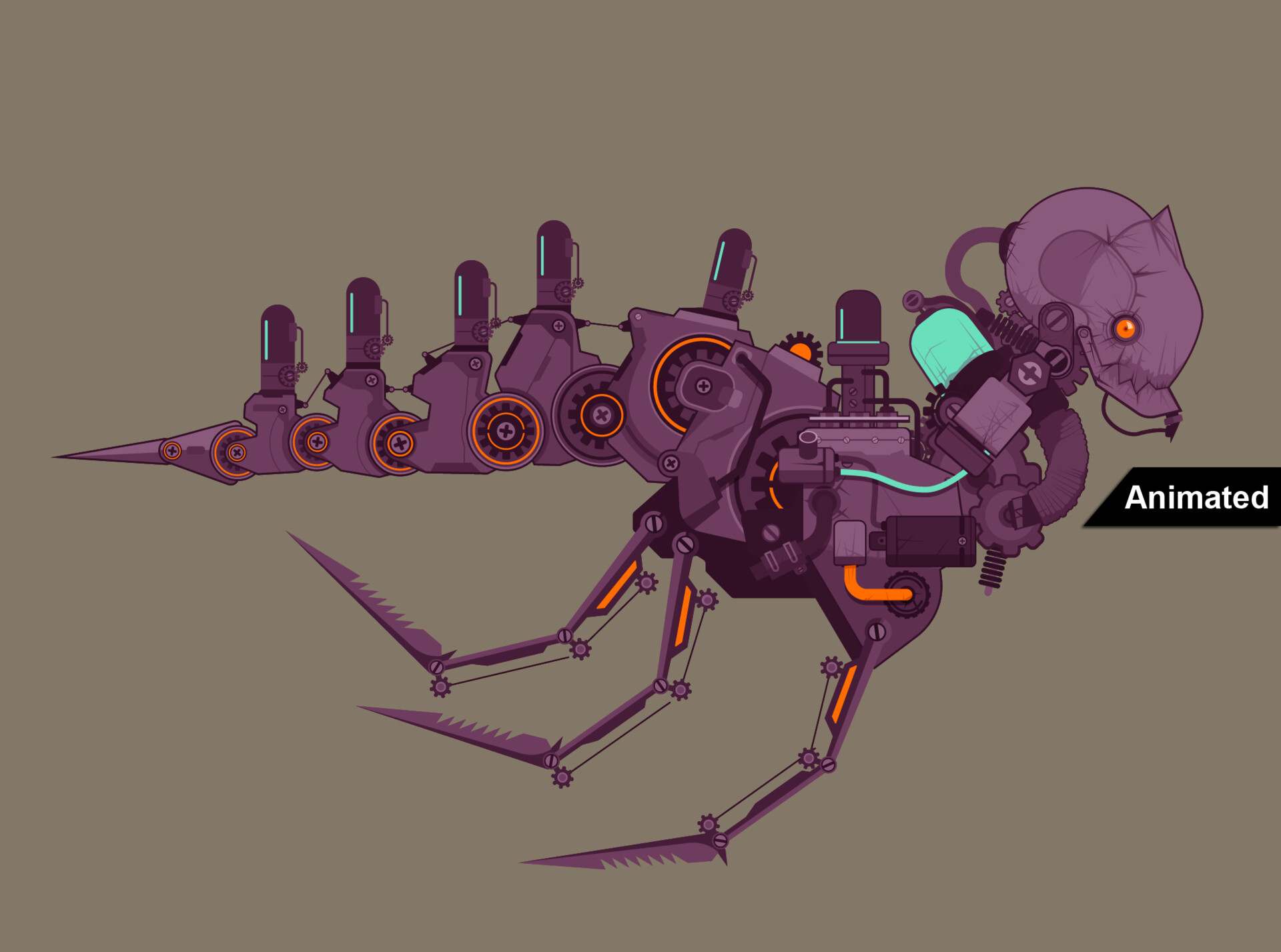 ArtStation - Machine Creature