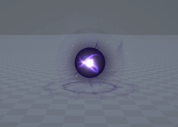 ArtStation - Dark Orb spell