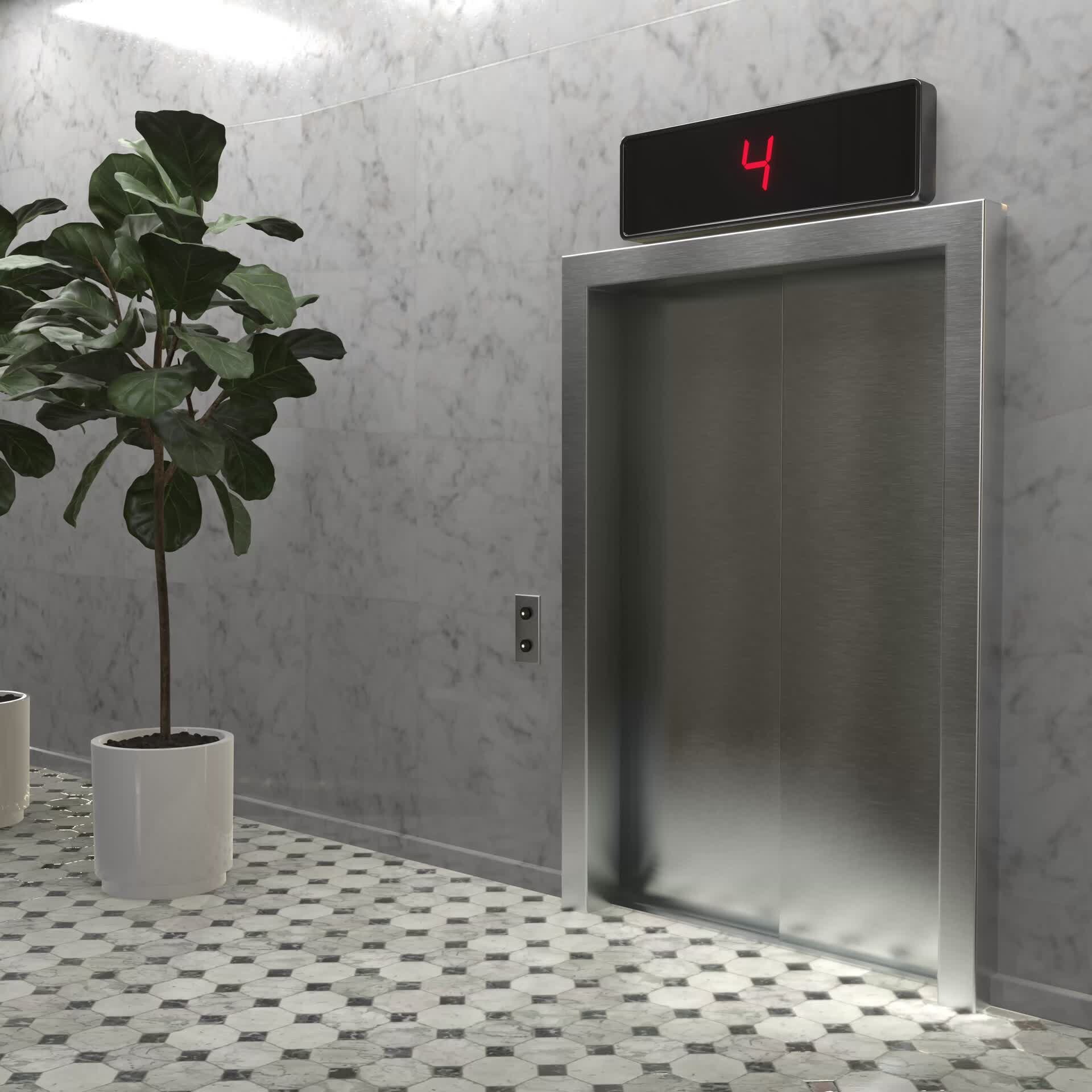 ArtStation - The Elevator [Blender]