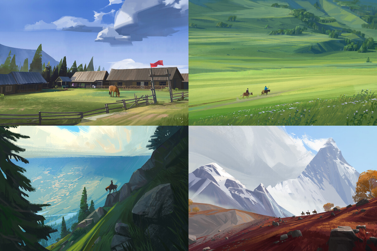 ArtStation - Landscape project