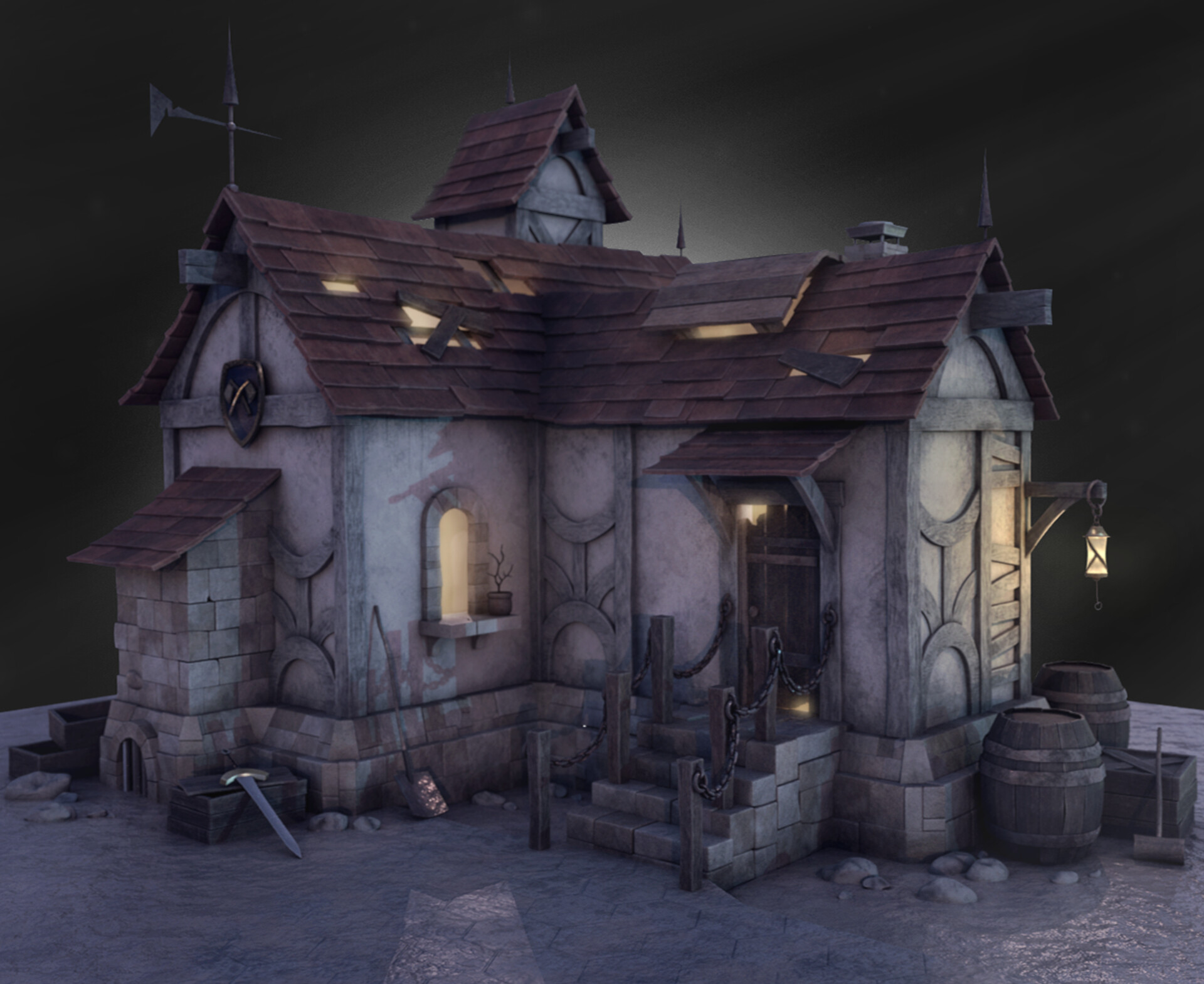 ArtStation - Fantasy House