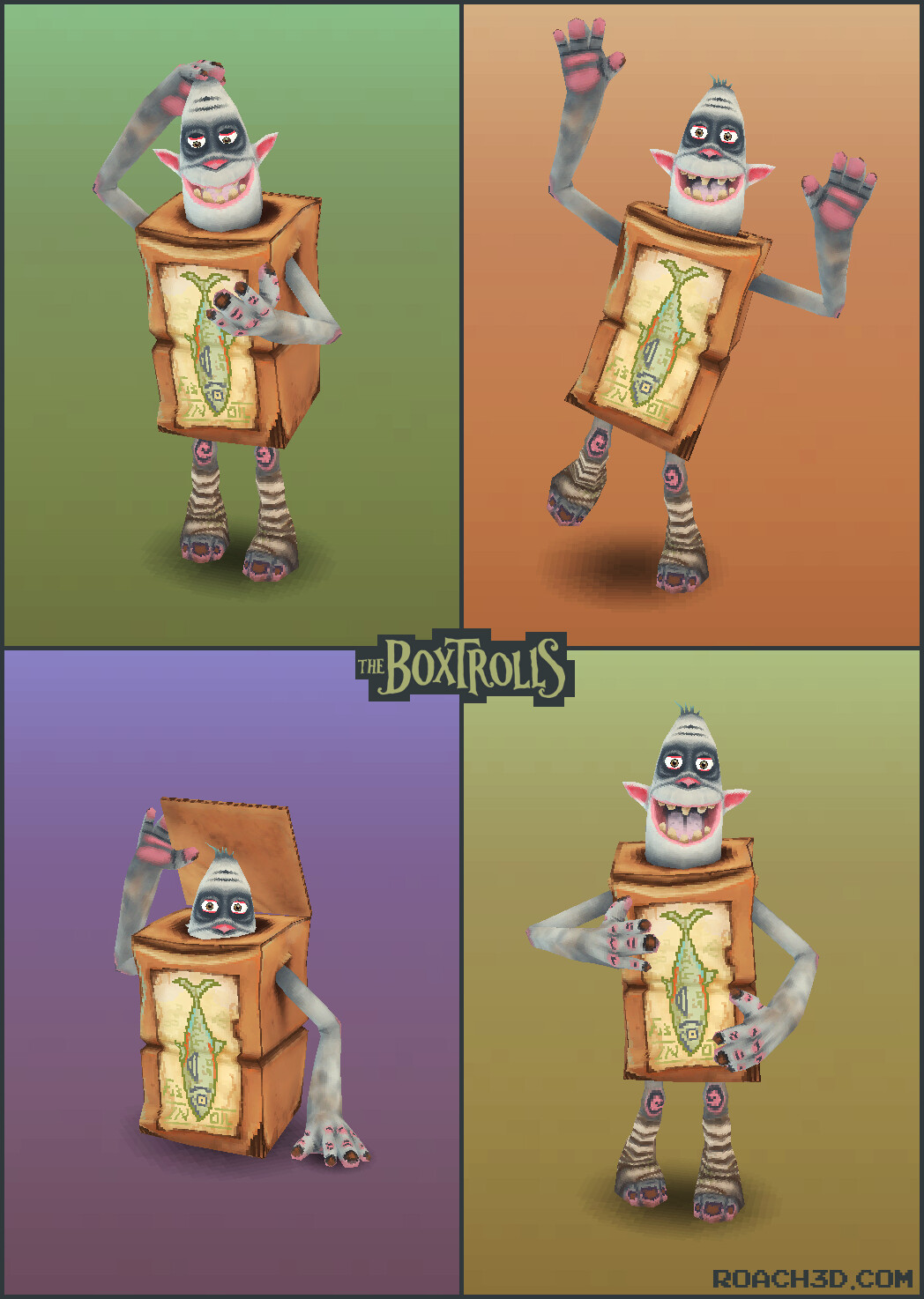 ArtStation - The Boxtrolls - Fish