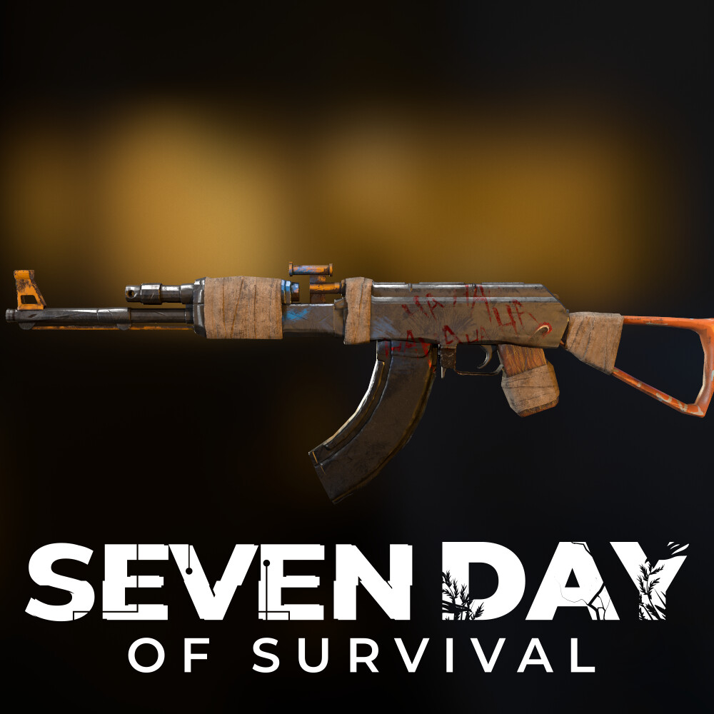 ArtStation - AK-47 - Mobile game