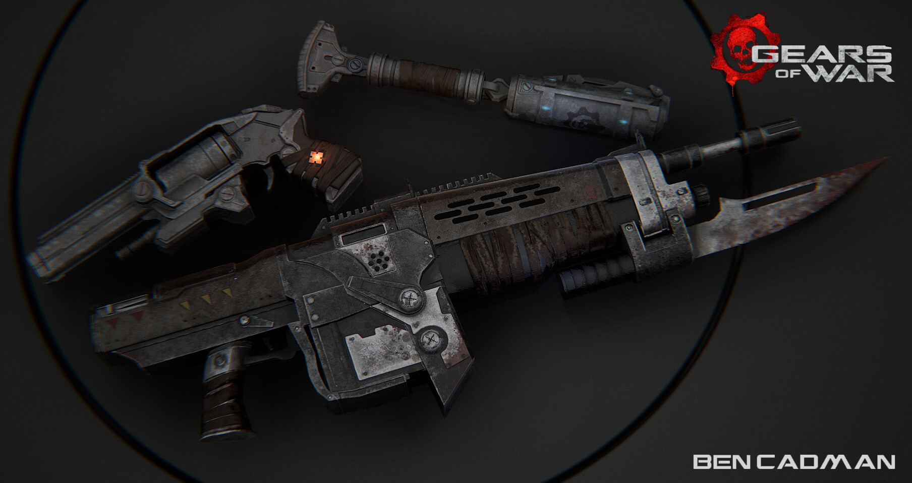 ArtStation - Gears of War Weapon Pack