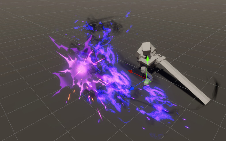 ArtStation - Stylized Sword Slashes