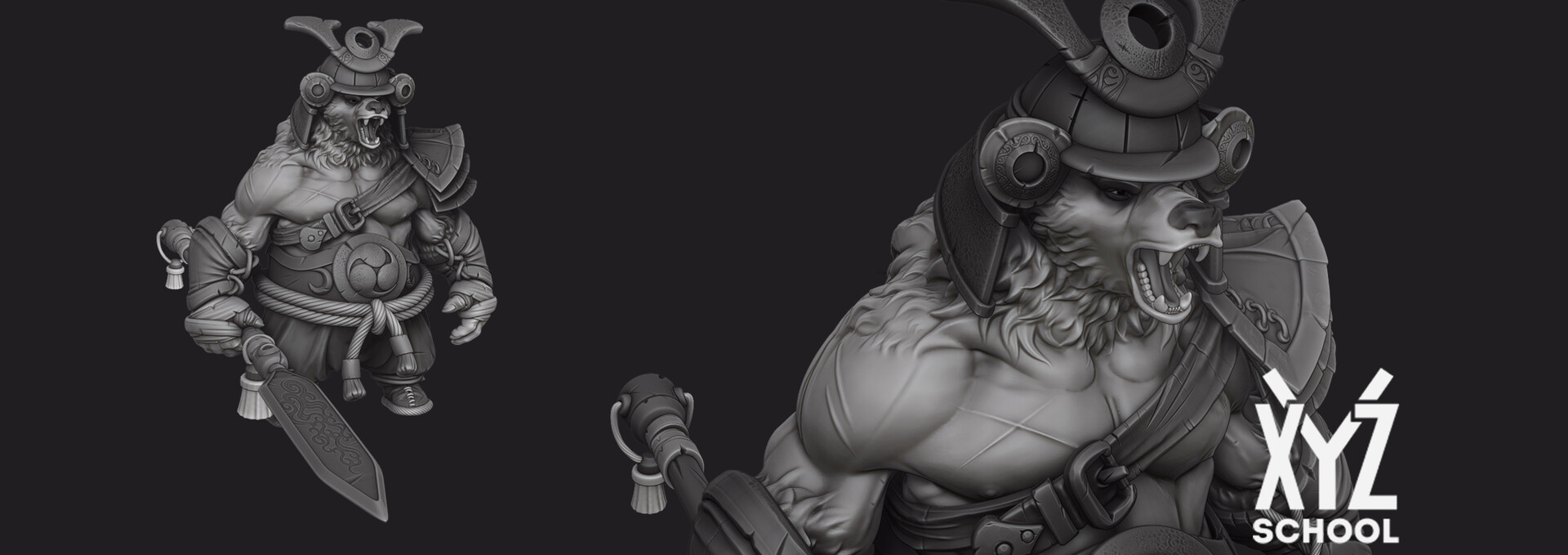 ArtStation - Bear warrior