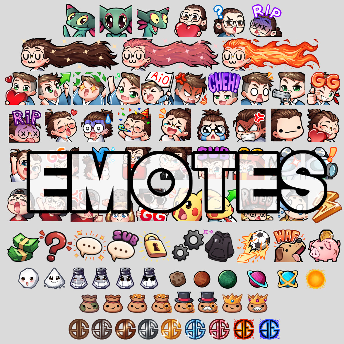 ArtStation - Emotes, Badges, etc