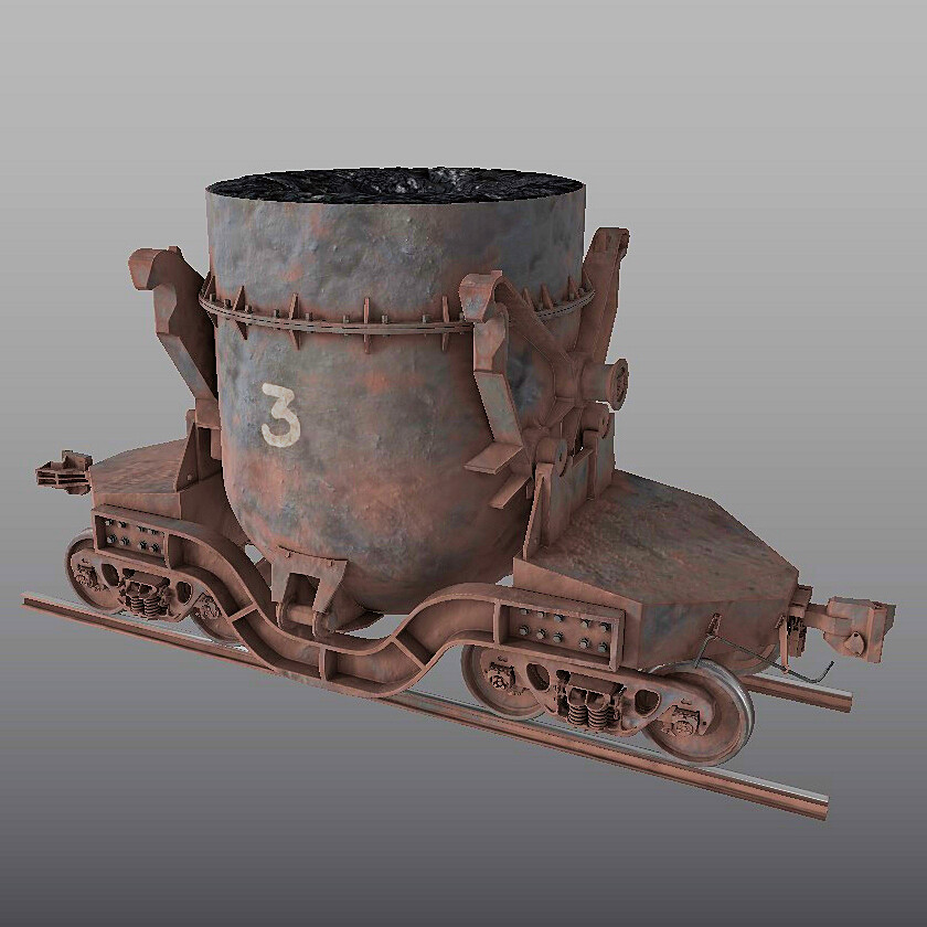 ArtStation - Ladle Car