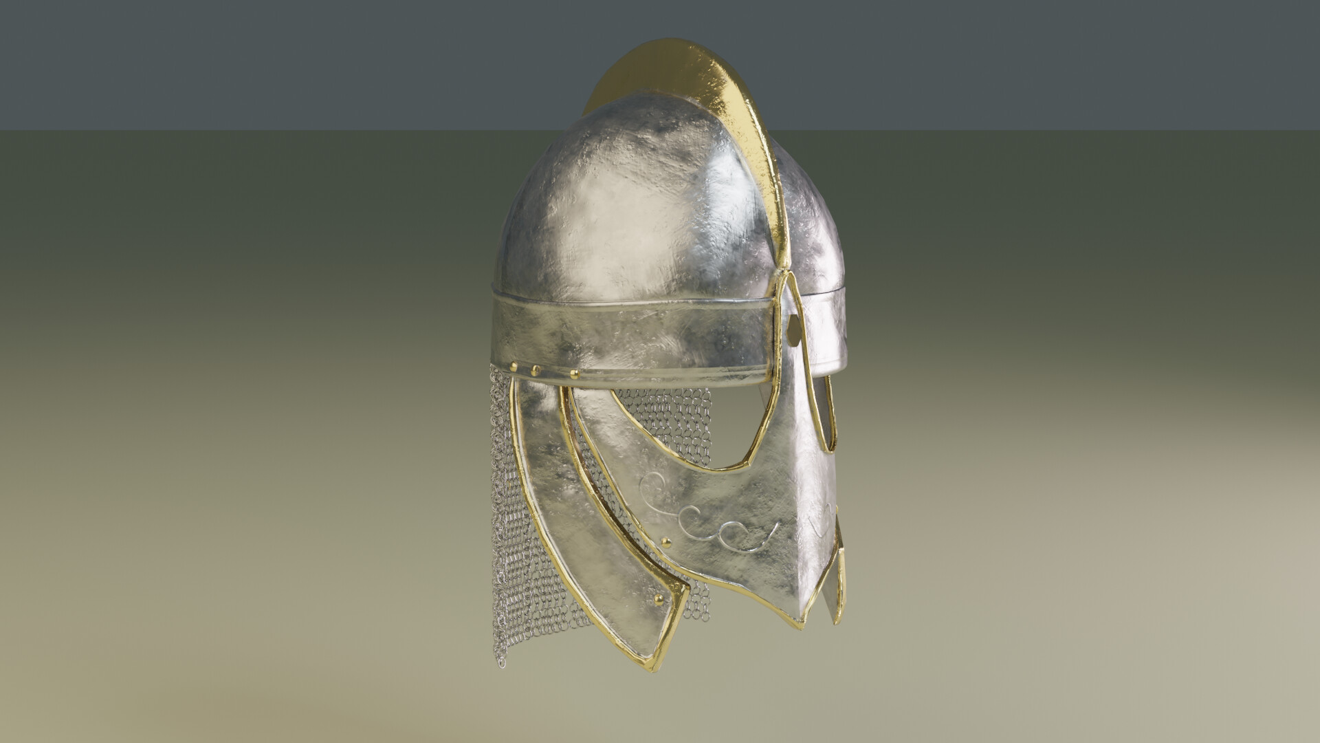 ArtStation - Medieval Helmet