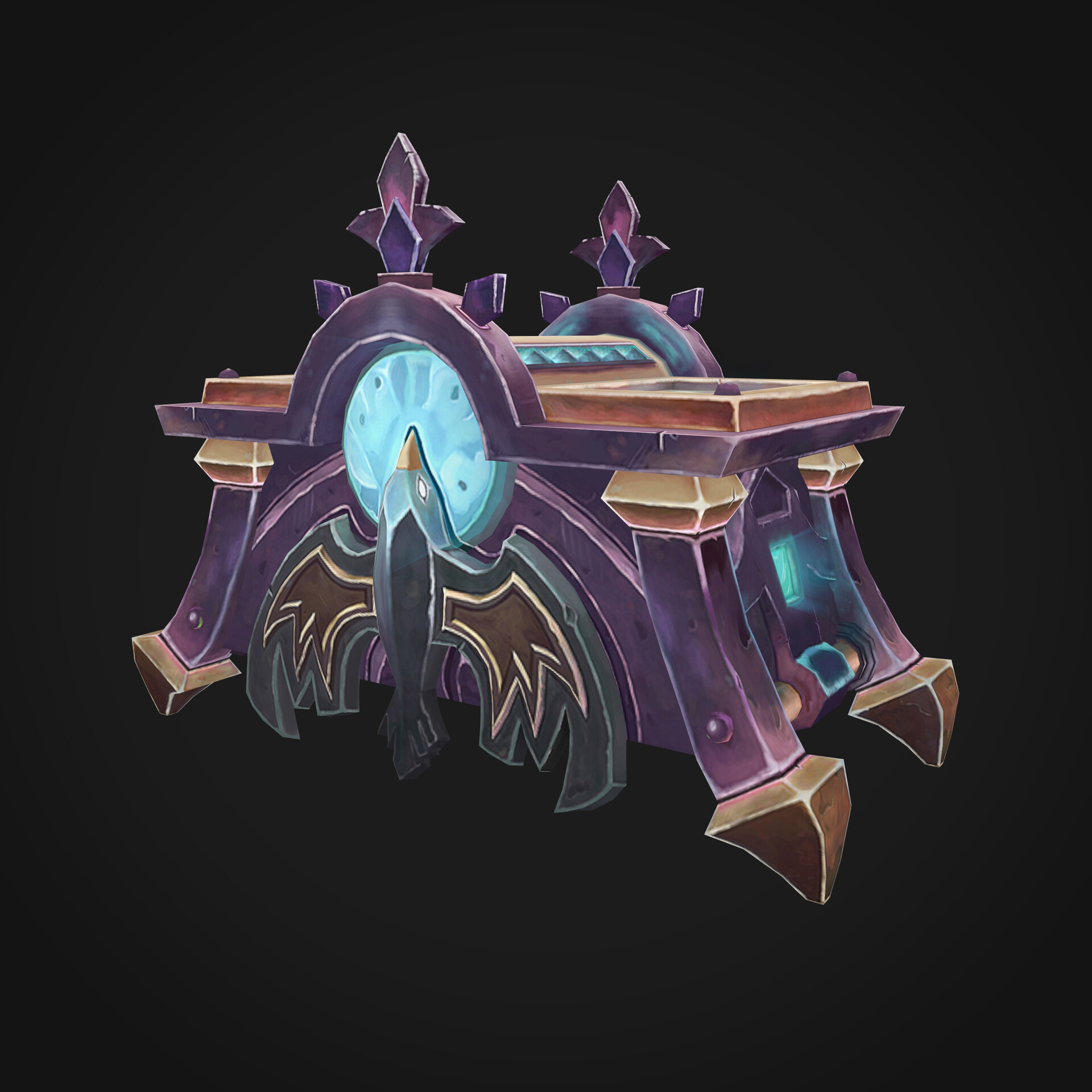 ArtStation - Chest of Poe - Handpainted lowpoly model