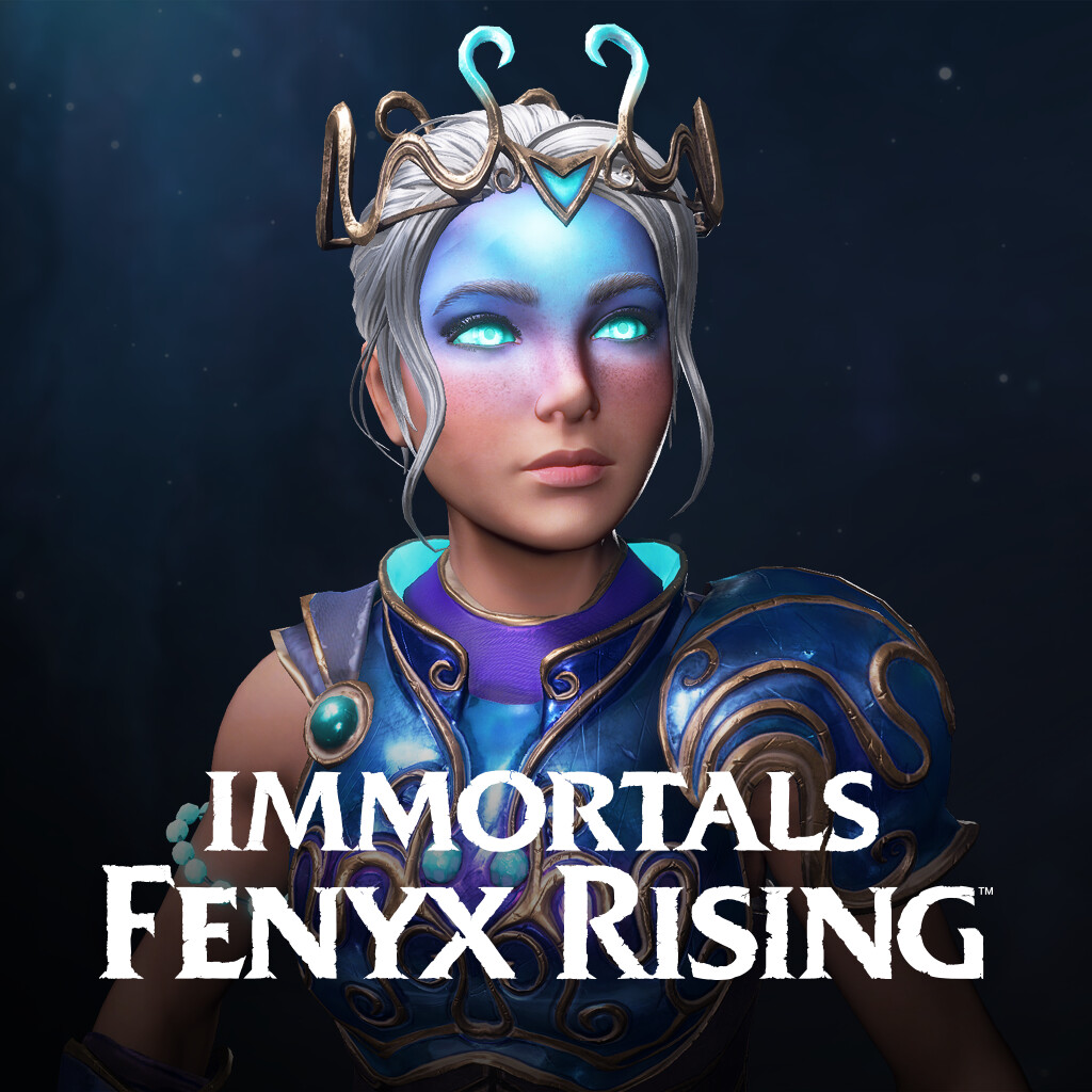 ArtStation - IMMORTALS Fenyx Rising- Water God Outfit