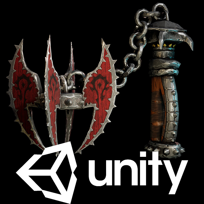 ArtStation - Stylised weapon