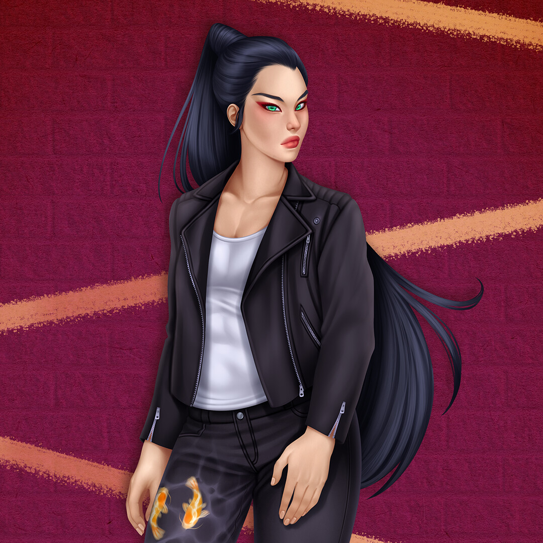 ArtStation - Wu Mei | RWBY (OC Commission)