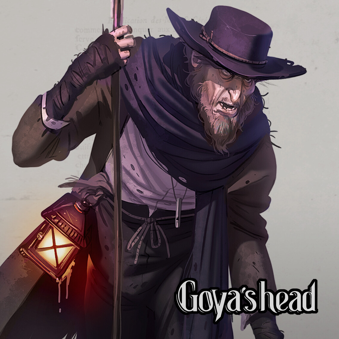 ArtStation - Goya's head - Character design NPC
