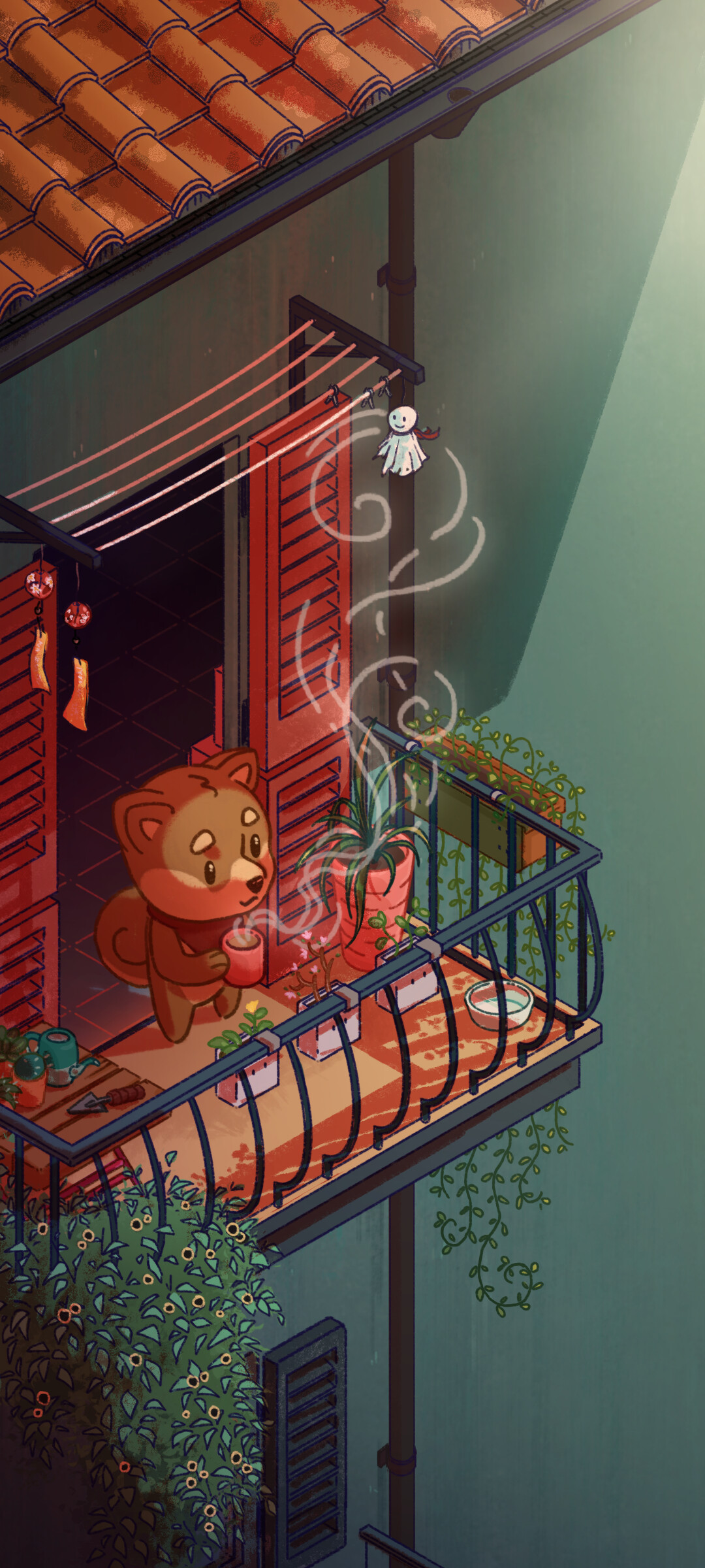 ArtStation - Shiba game splash screen