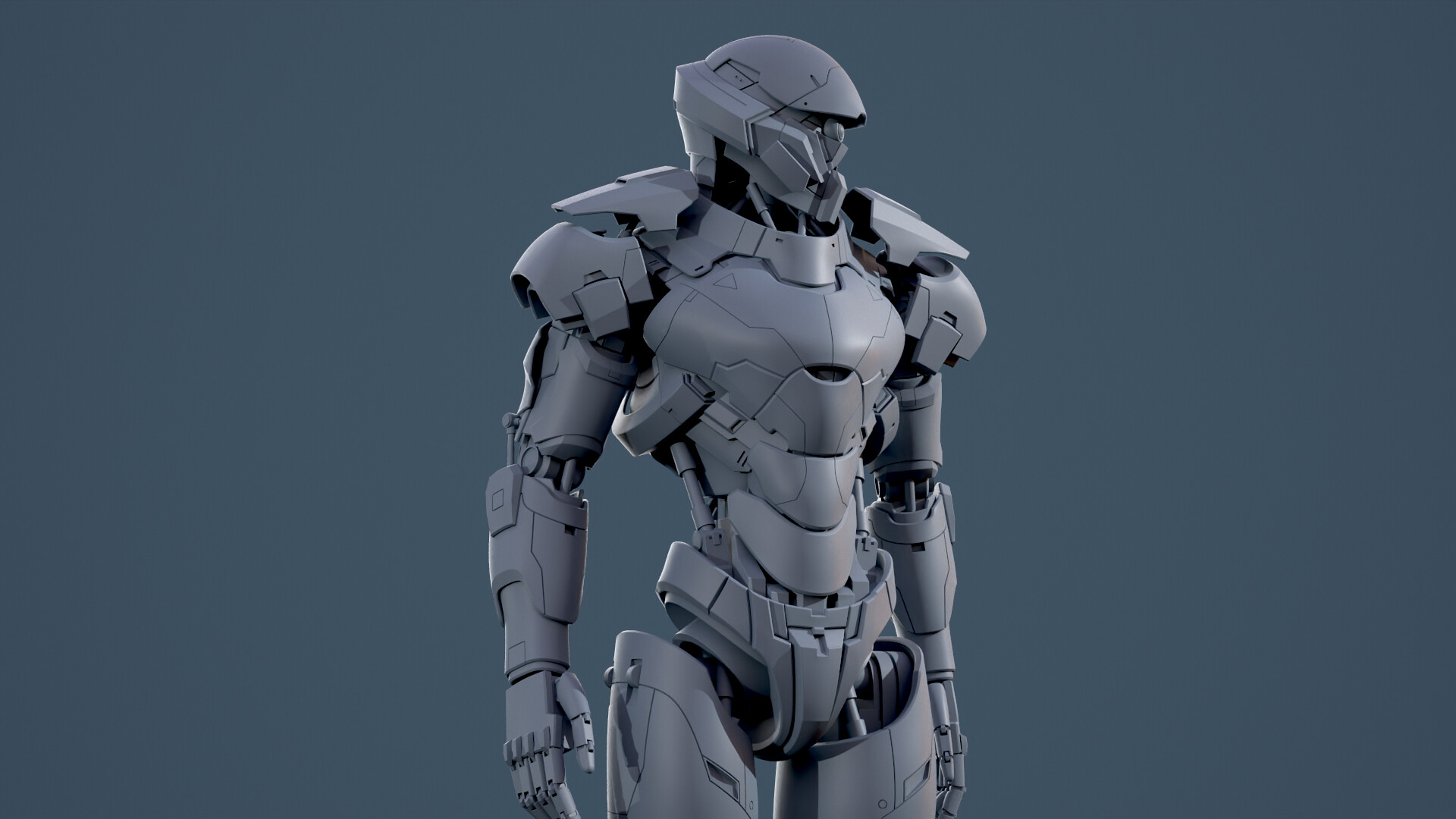 ArtStation - Droid Mech ZBrush