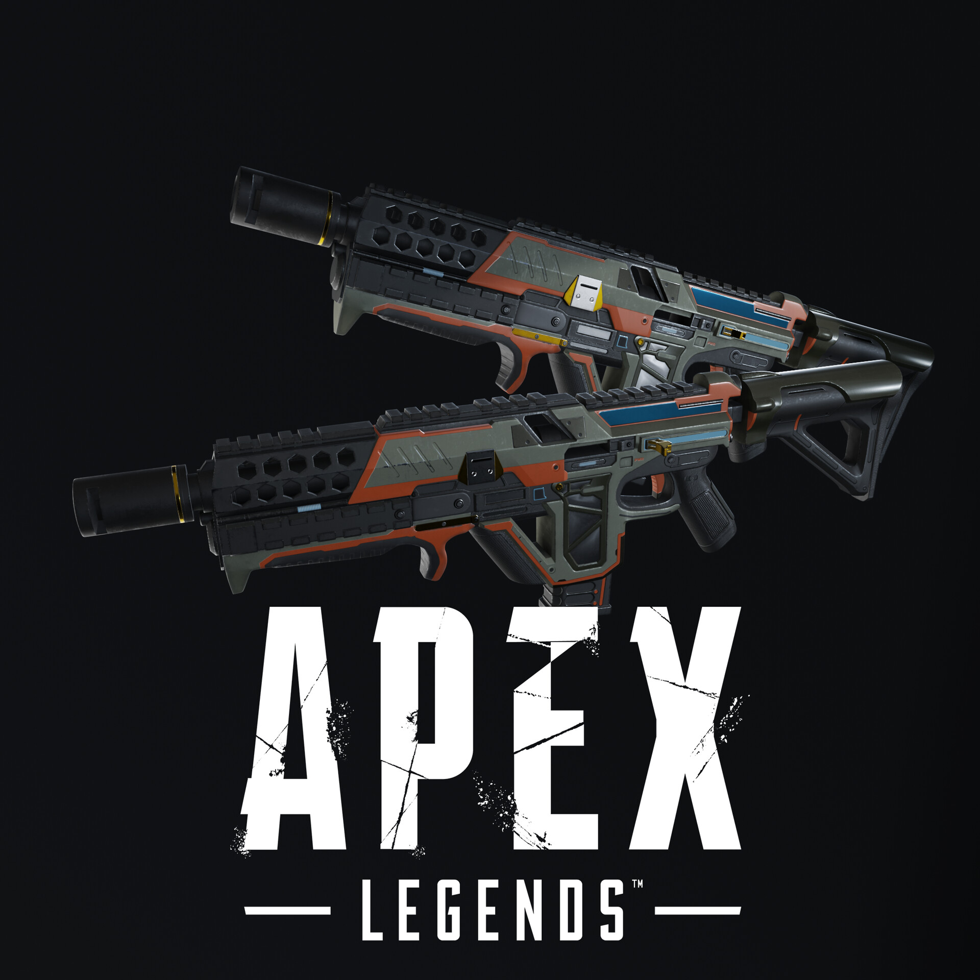 ArtStation - Apex Legends - VOLT SMG Fan Art
