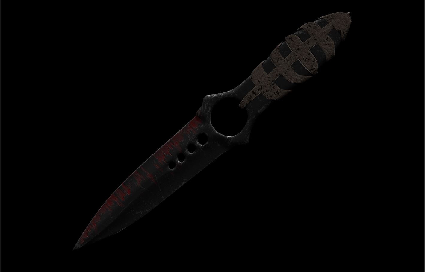 ArtStation - Military Skeleton Knife