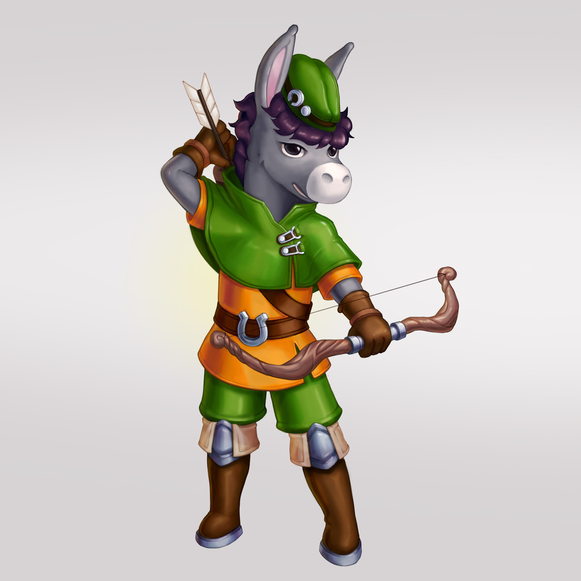 ArtStation - Slew, the Horse.