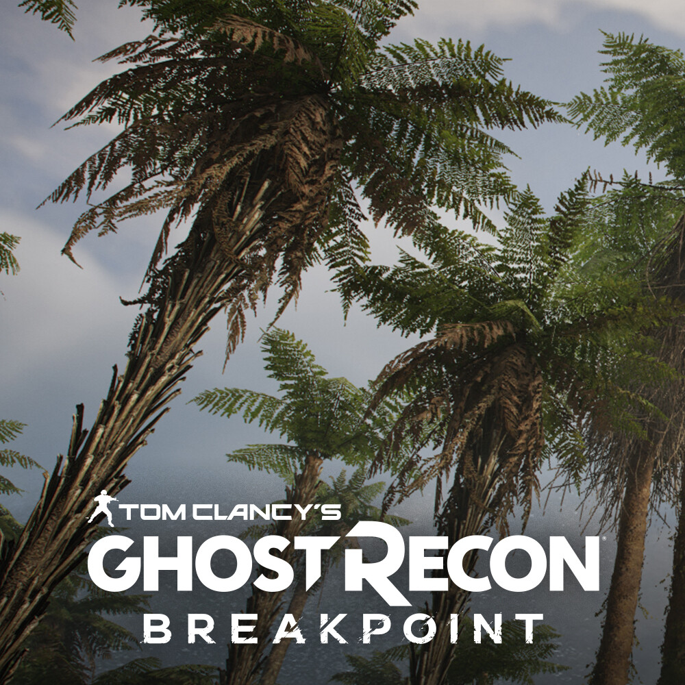 ArtStation - Ghost Recon Breakpoint Rough Fern Tree