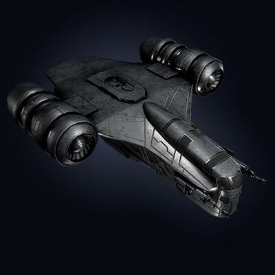ArtStation - Mandalorian Spaceship