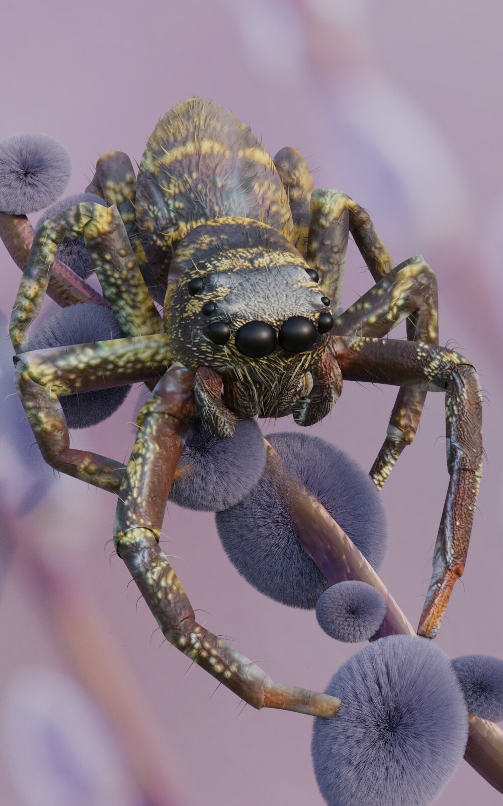 ArtStation - Spider-bee