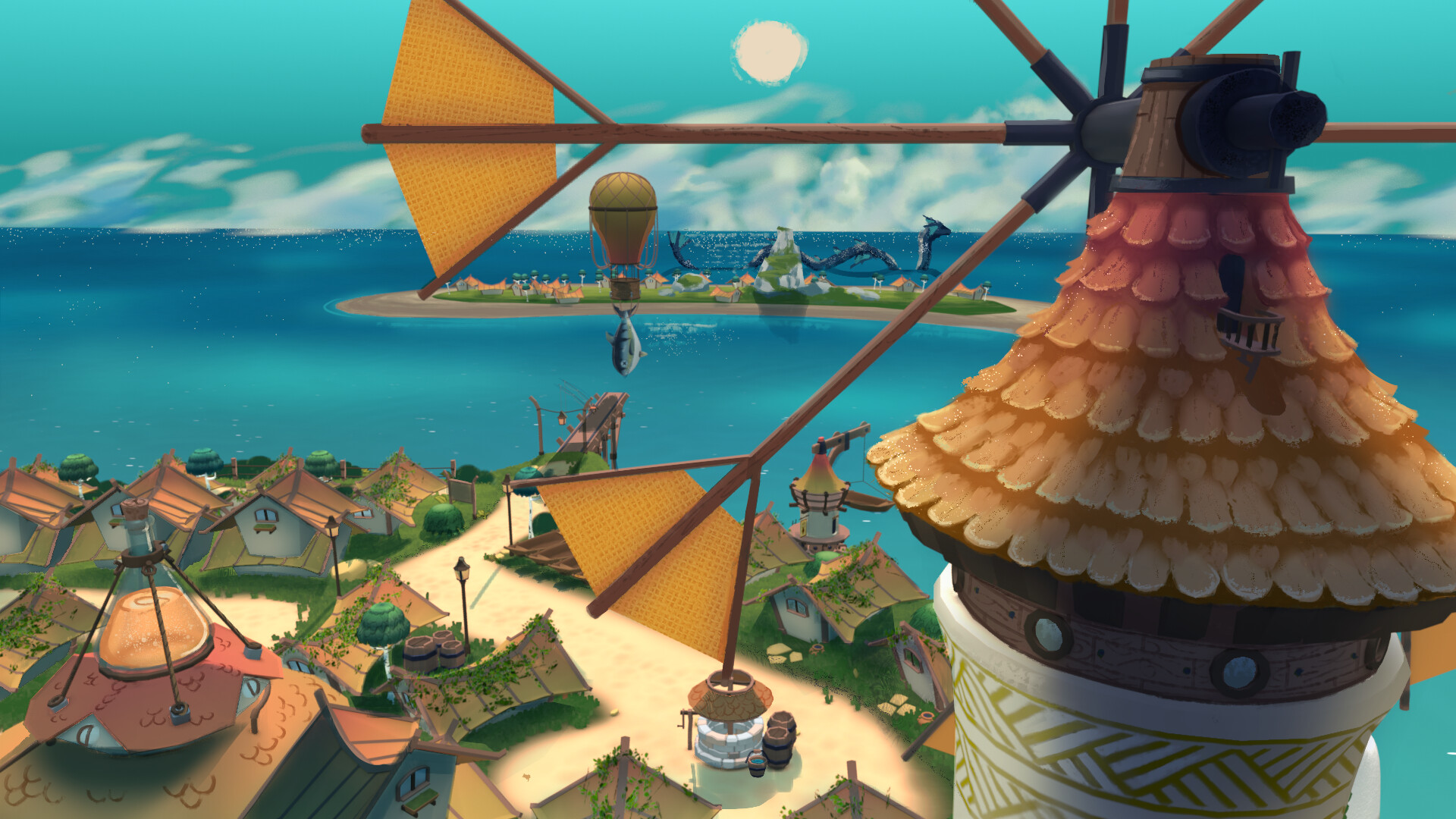 ArtStation - Fishing Village (+ video)