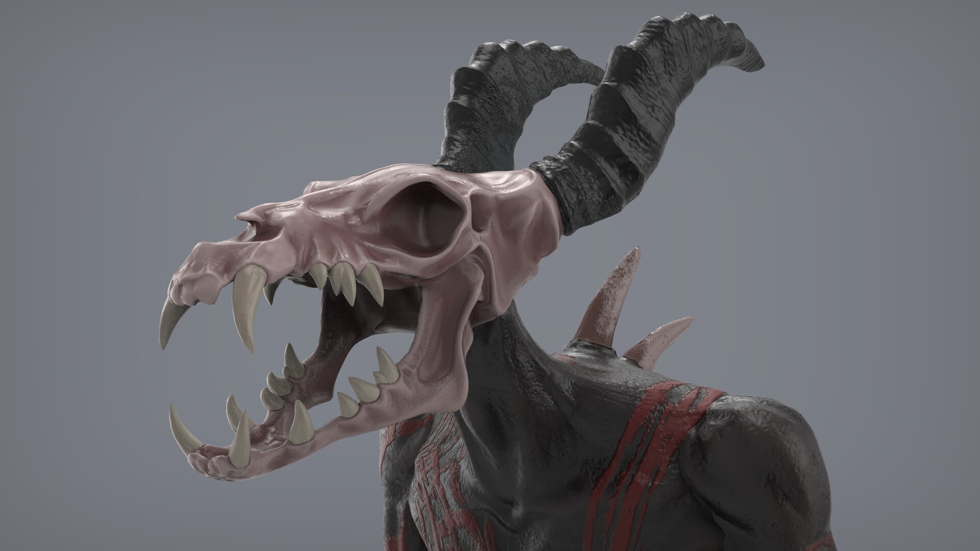 ArtStation - 3D Sculpt: Hell Hunter [Completed]