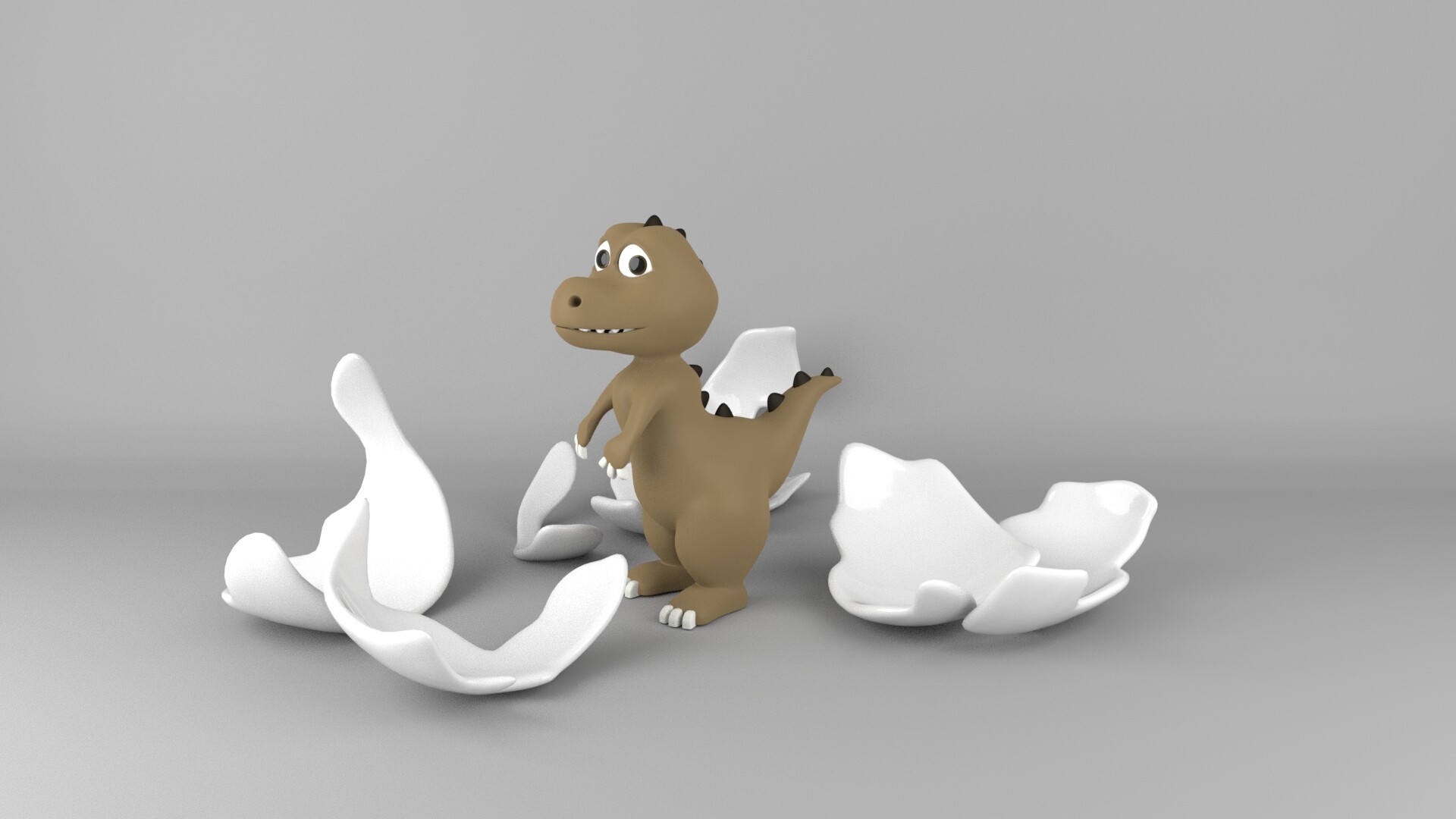 ArtStation - Baby T-Rex Hatchling