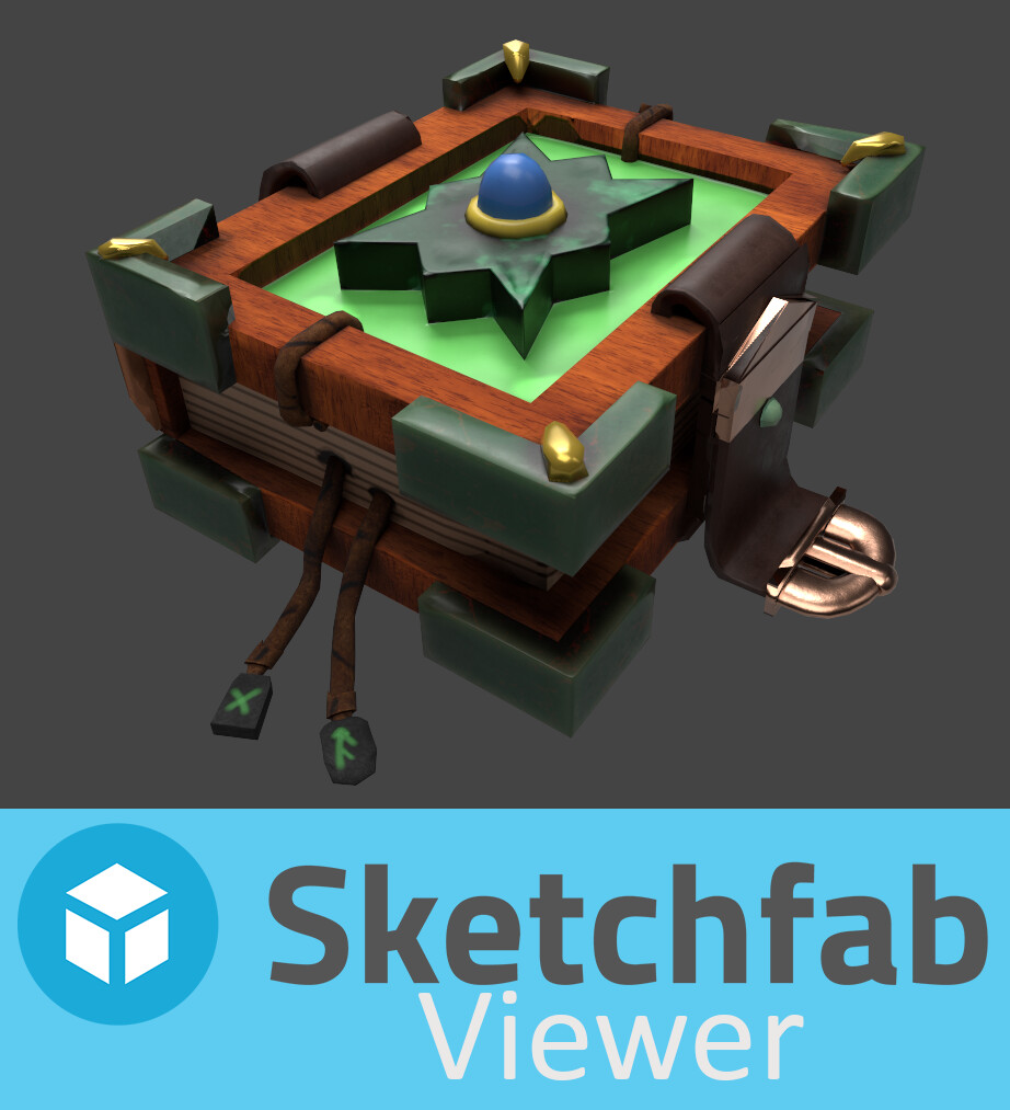 ArtStation - Book Concept to 3D Model