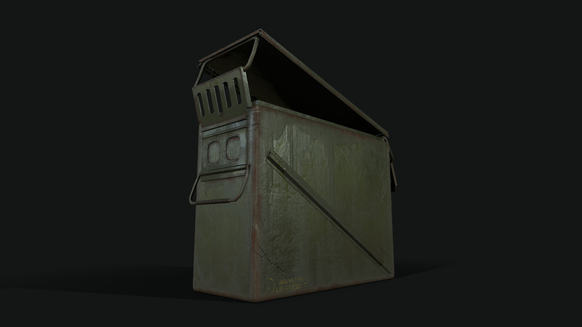 ArtStation - Ammo Crate [Prop Development Module]