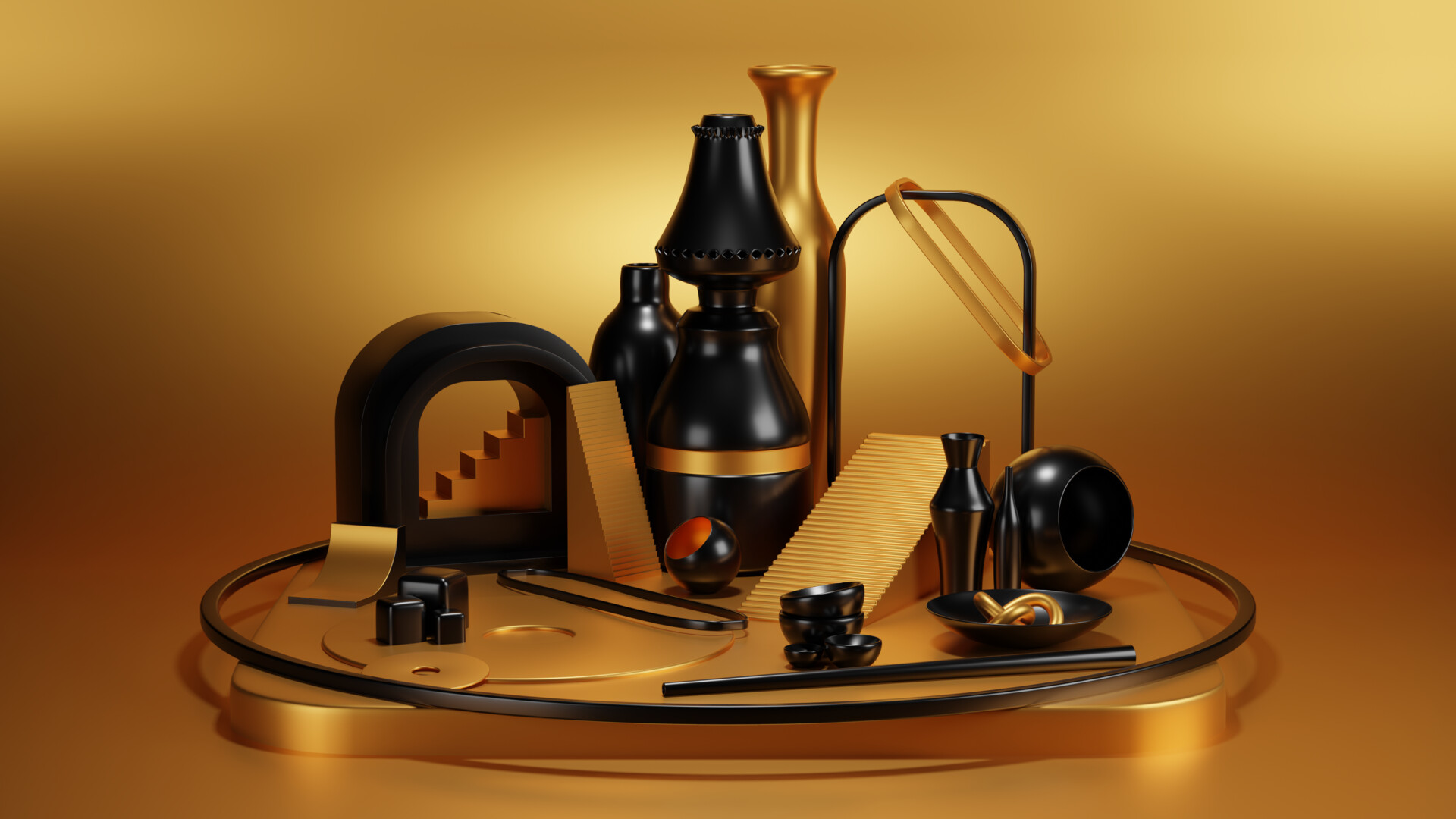 ArtStation - Abstract items