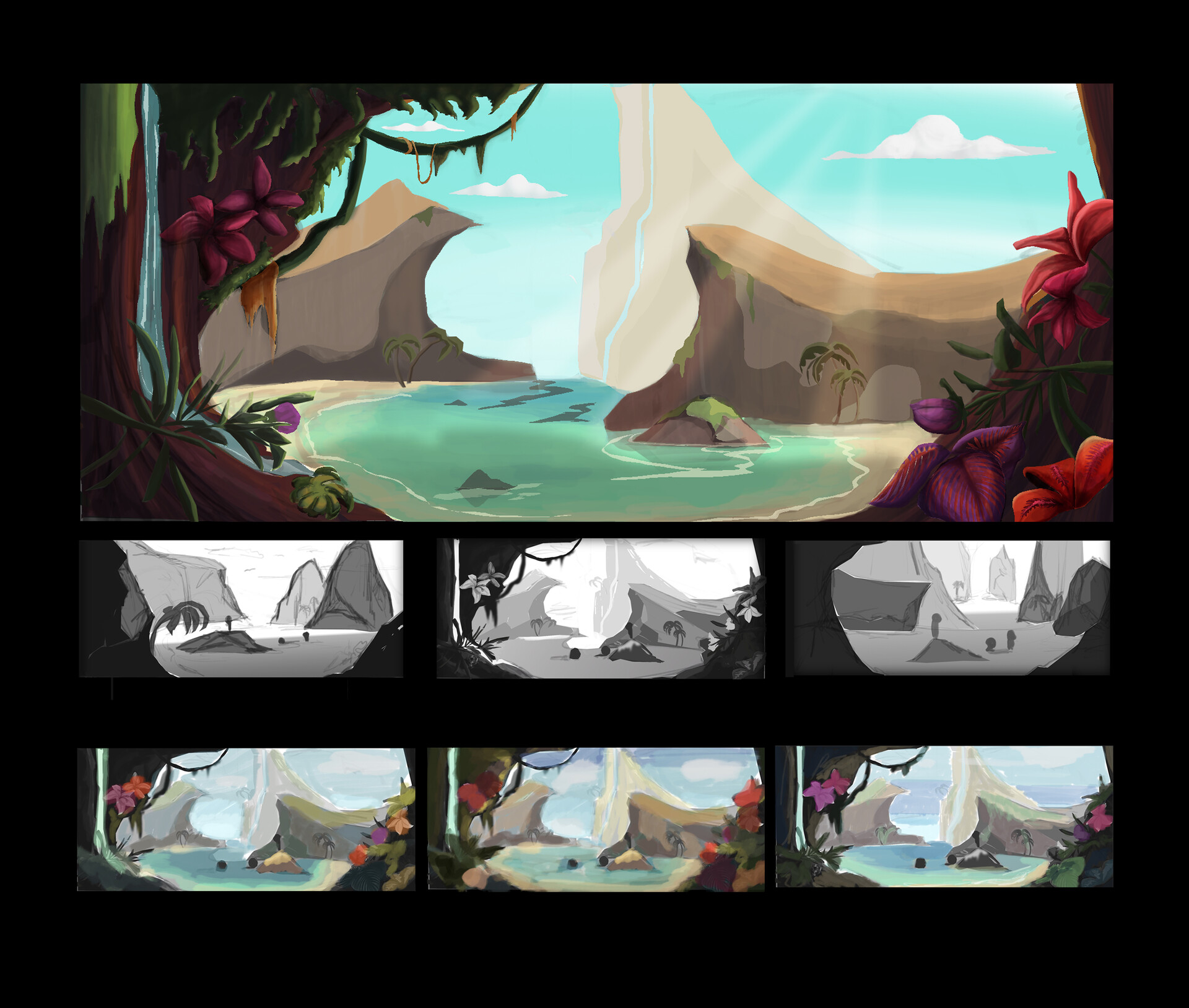 ArtStation - Lagoon Concept