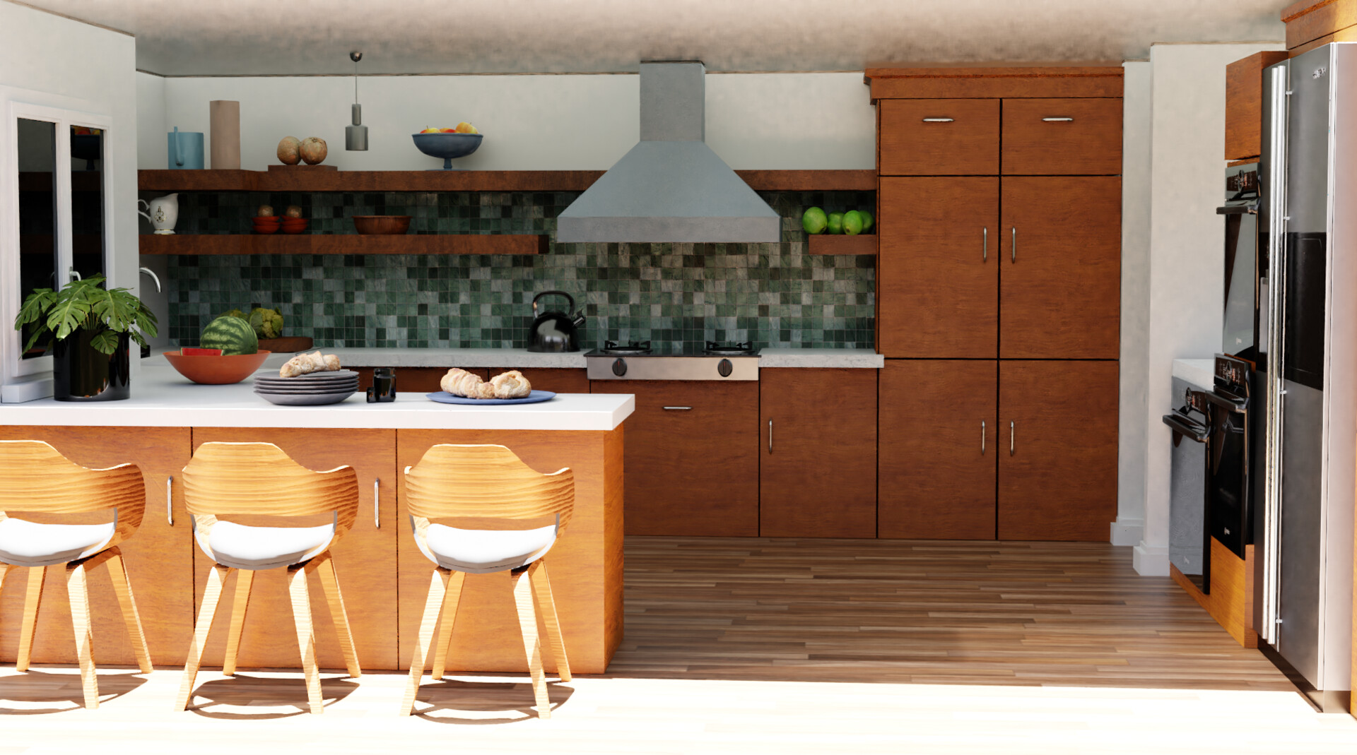 ArtStation - Modern Kitchen in Blender 3.0.0 Alpha