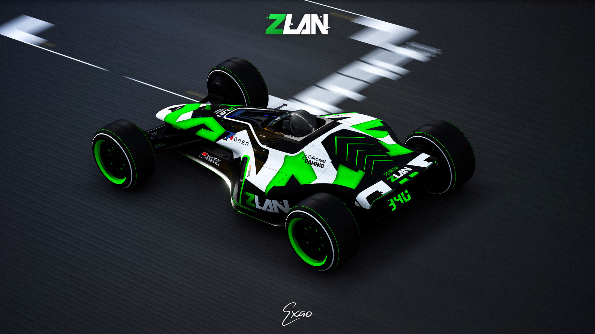 ArtStation - Trackmania - Z-LAN Skin (2021)