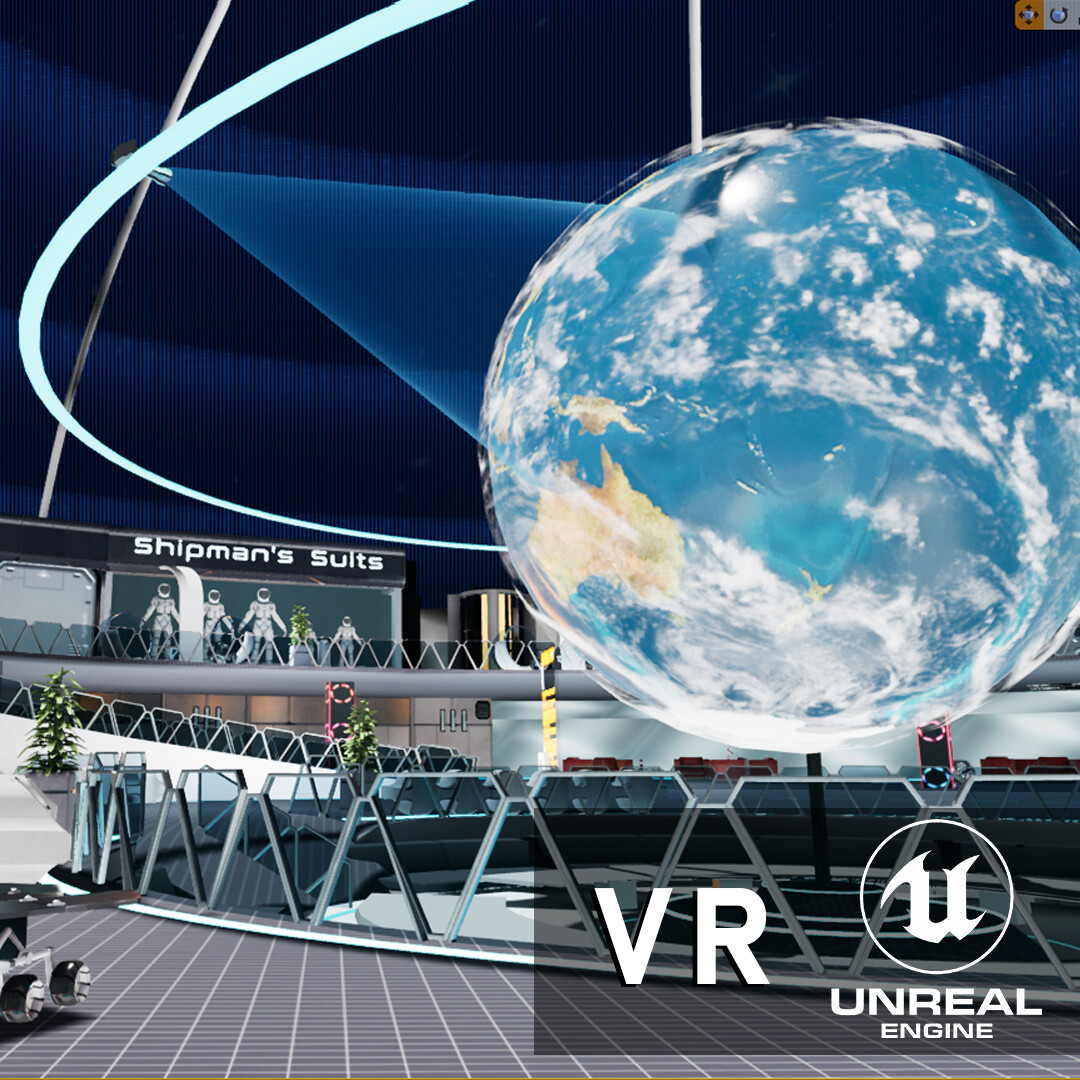 ArtStation - VR Spaceport