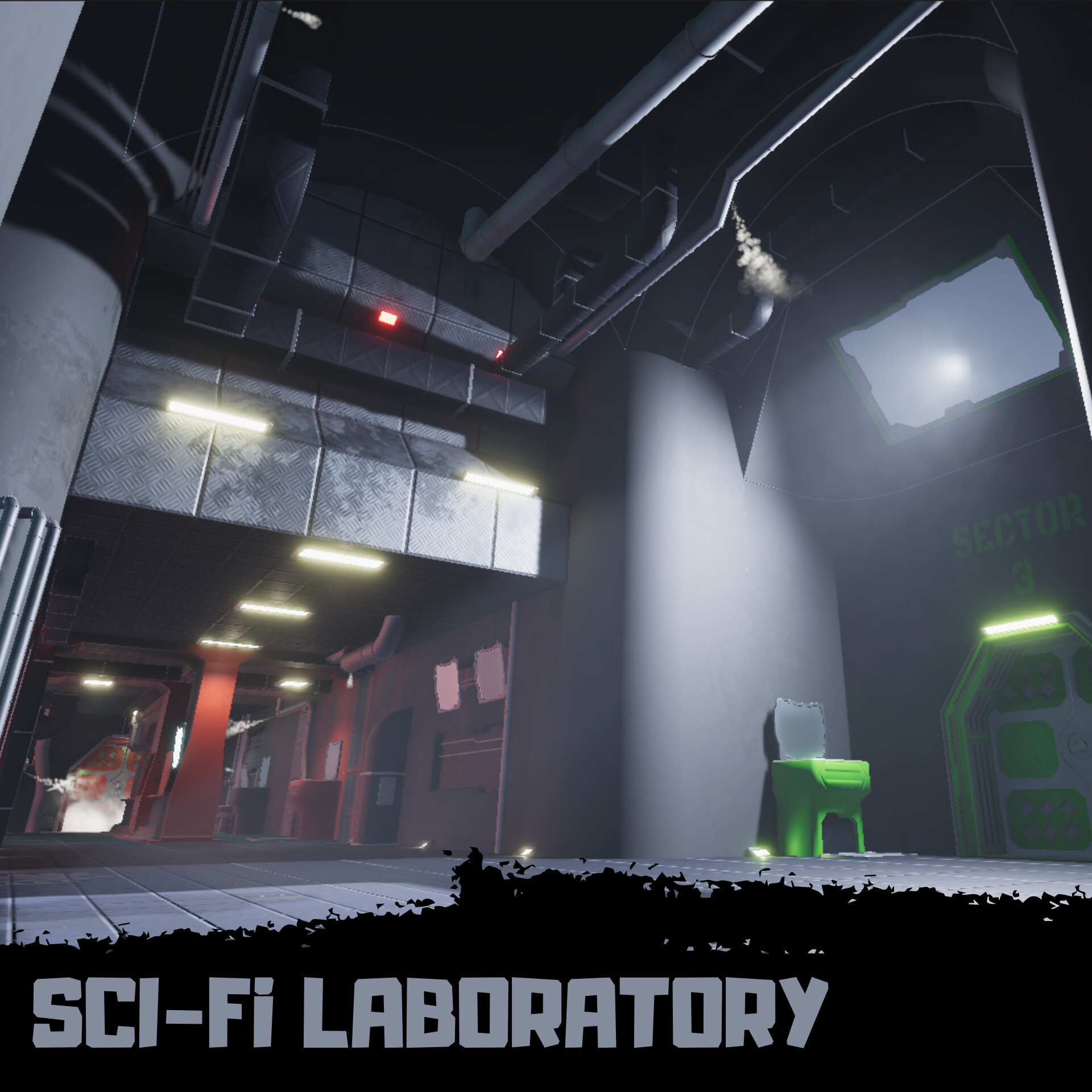 ArtStation - Sci-Fi Laboratory