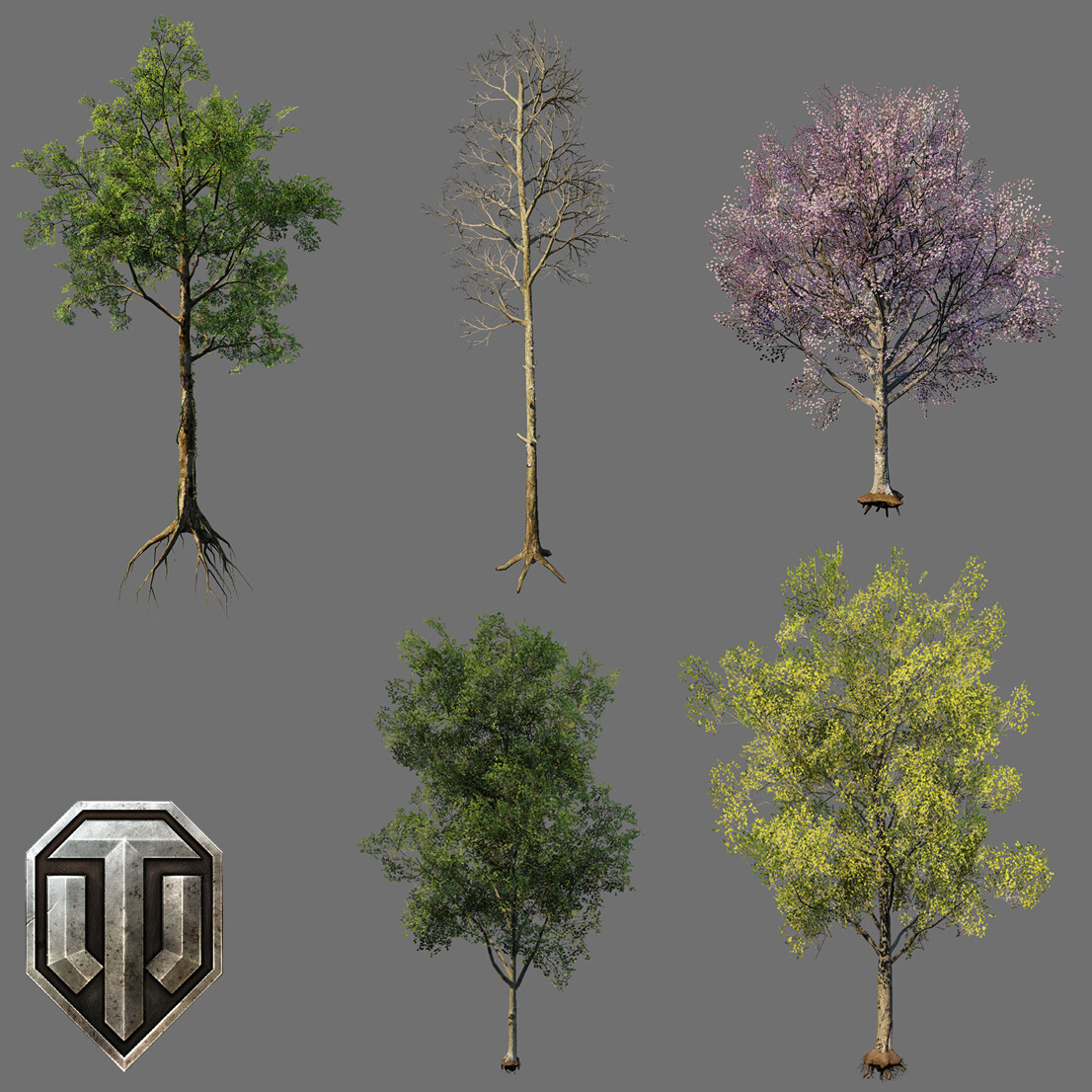 ArtStation - Tree Update 2020: World of Tanks Console