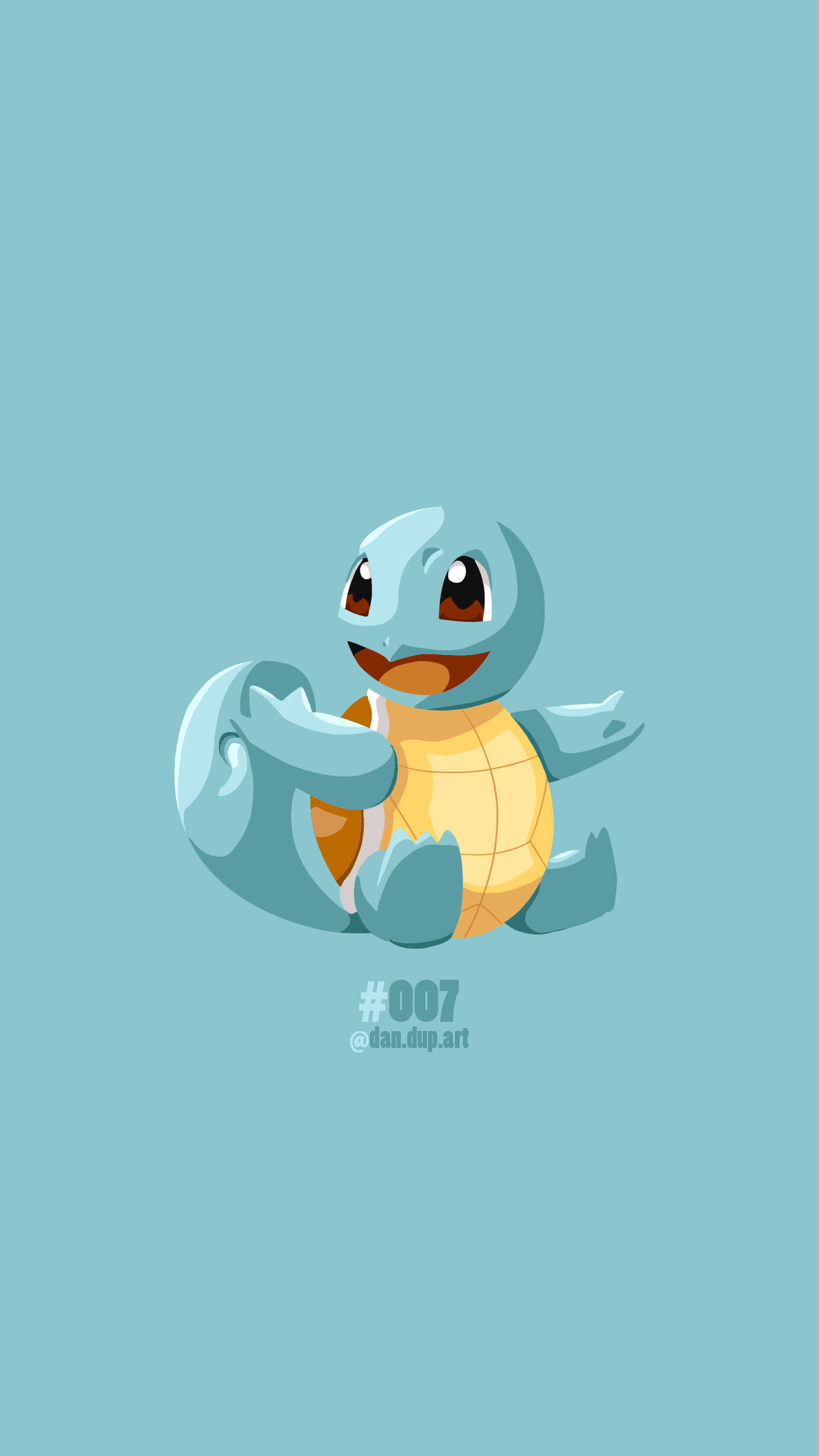 ArtStation - #007 Squirtle