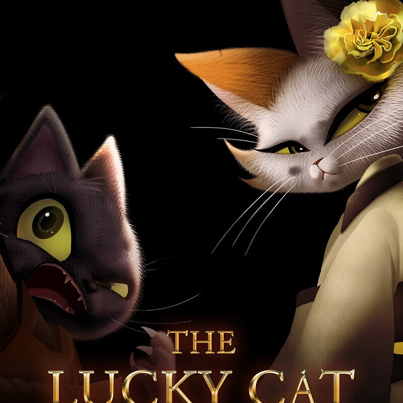 ArtStation - Concept Art for Animation: "The Lucky cat"