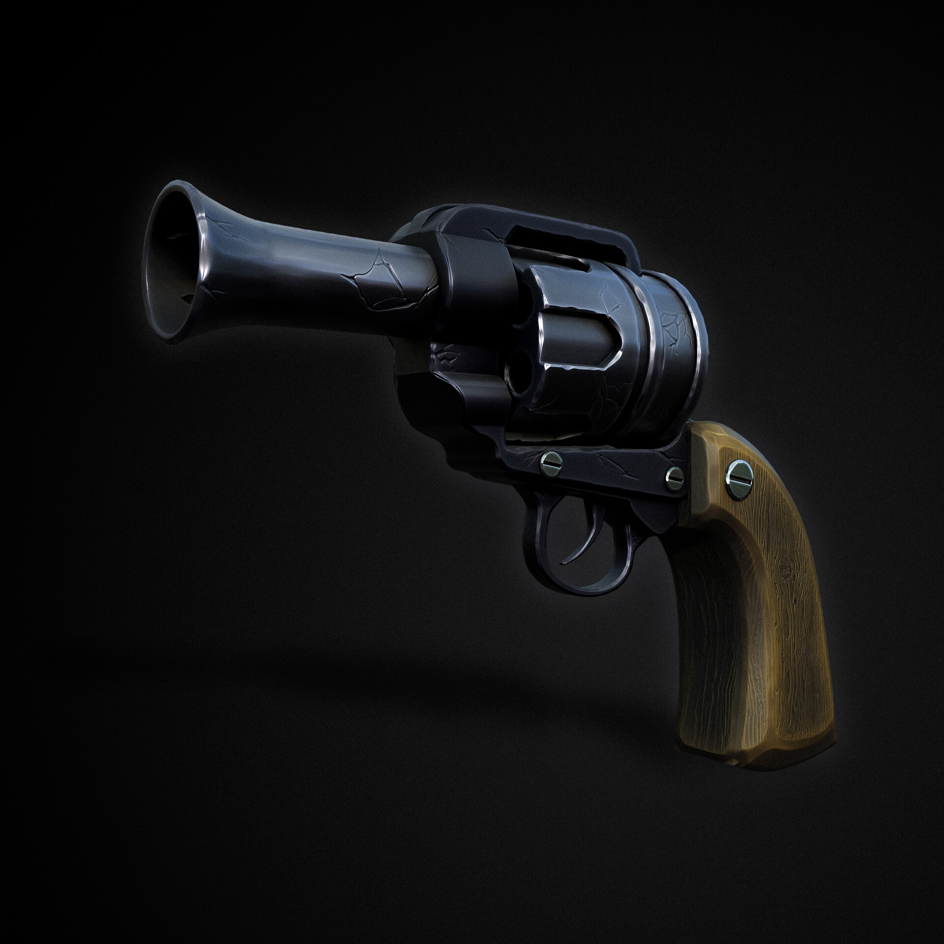 ArtStation - STYLIZED PISTOL