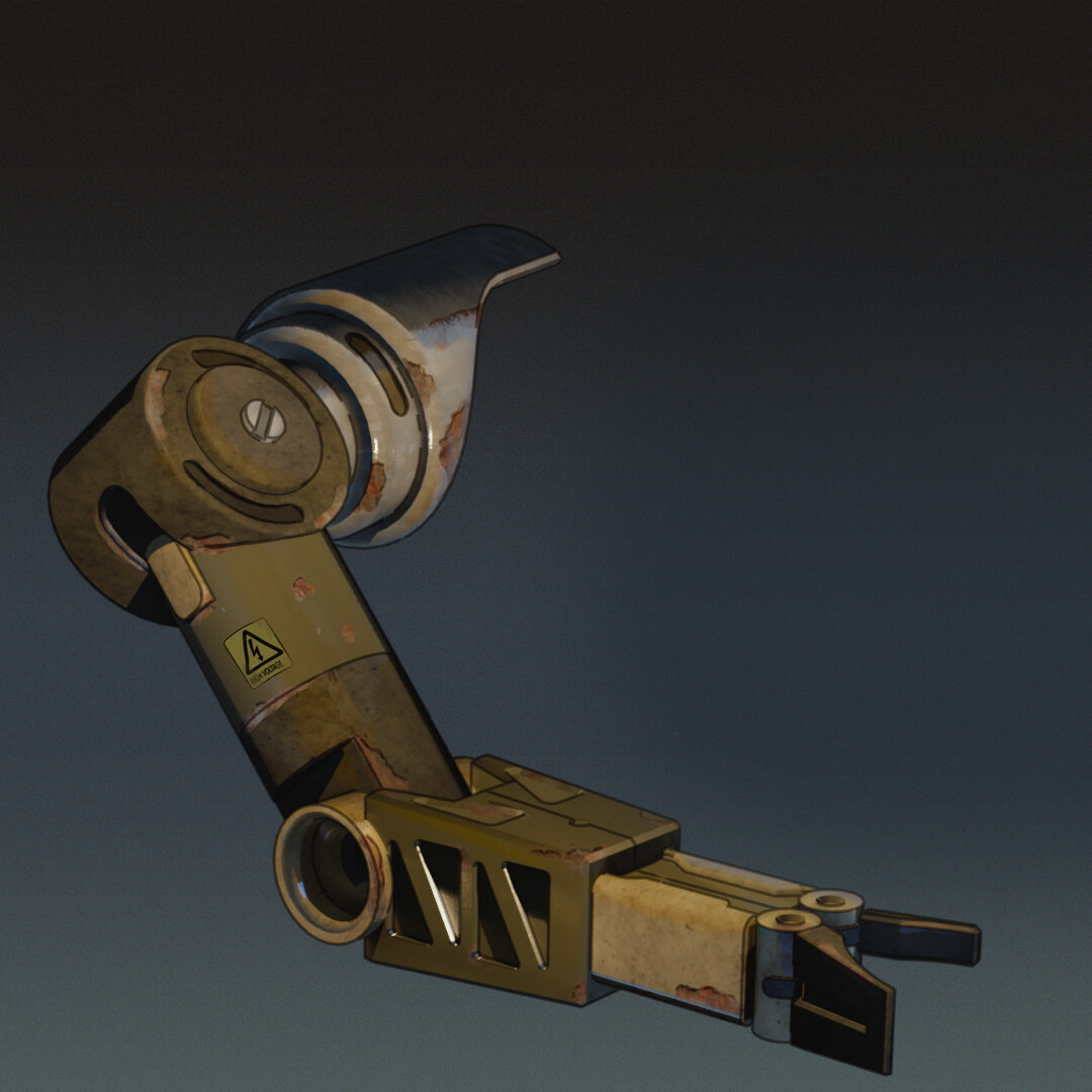 ArtStation - Robot Arm Prop Design
