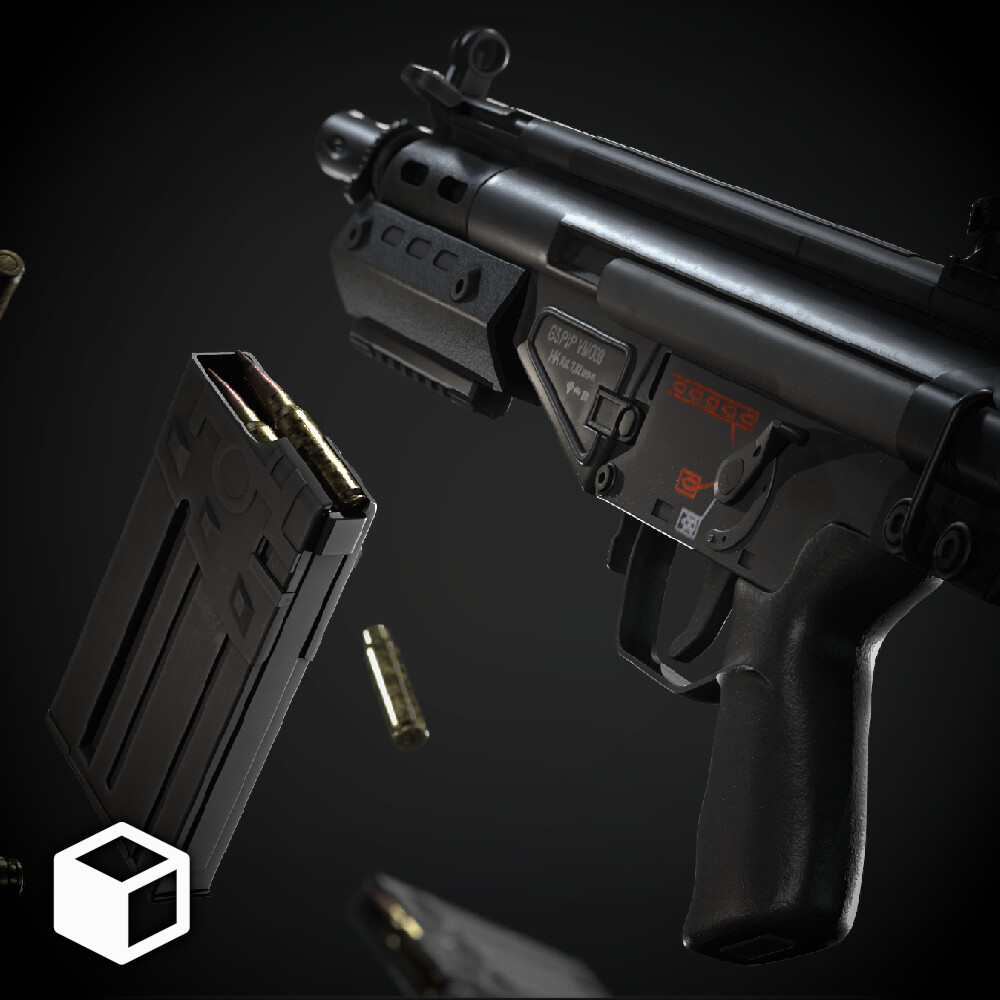 ArtStation - H&K G3 SAS