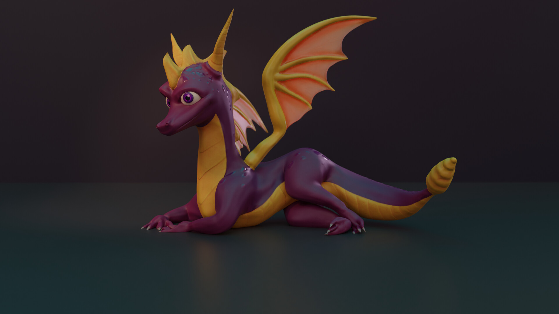 ArtStation - Spyro Model, game ready