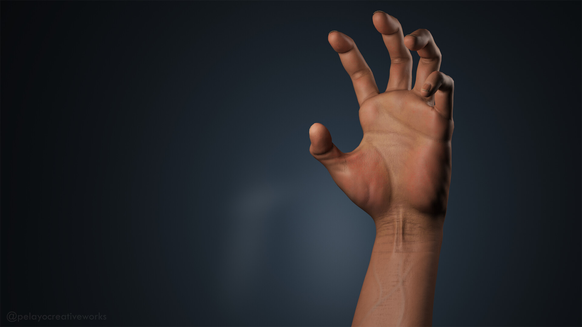 ArtStation - Tensed Hand