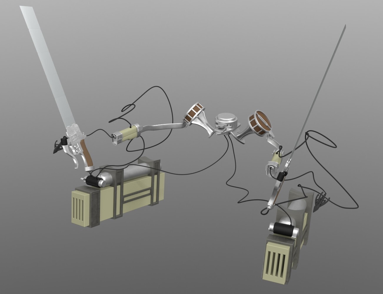 ArtStation - Attack on Titan ODM Gear